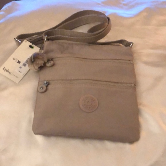 Kipling | Bags | Kipling Keiko Golden Tantonal Nylon Crossbody Bag ...